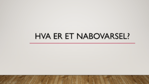 Nabovarsel - Eiendomsrett.no